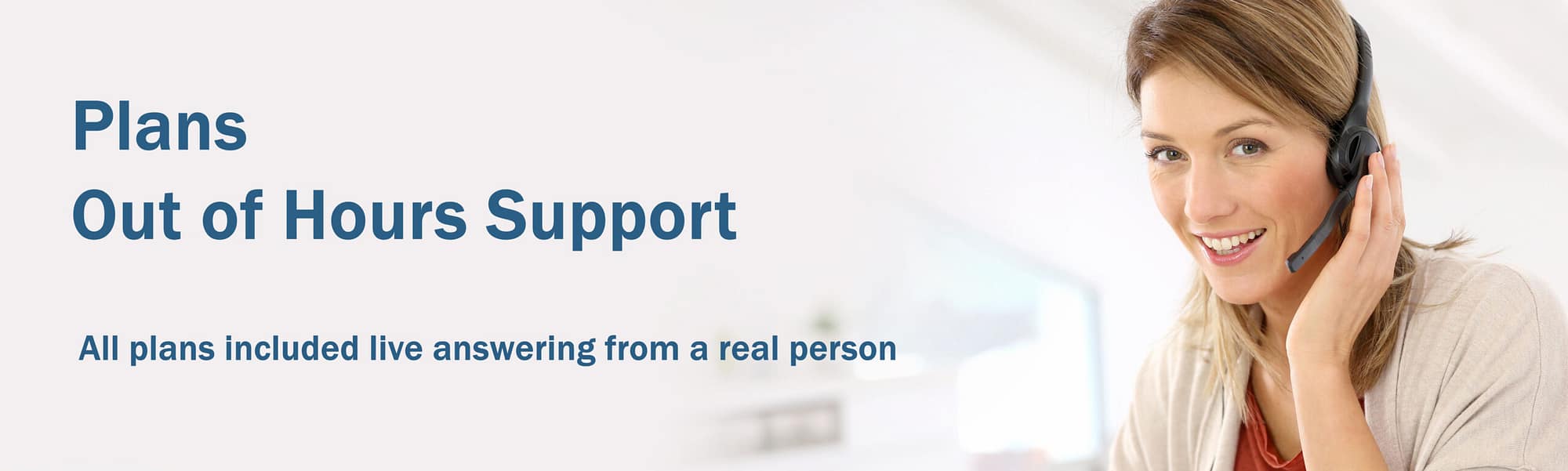 Price Plan OOH Support - First Call Helpdesk