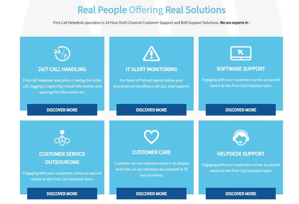 How we create a better experience for your customers - First Call Helpdesk